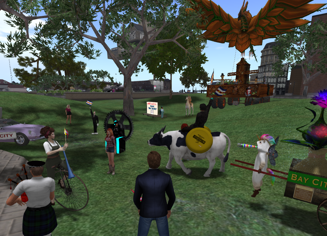 Bay City Celebrates Its 10th Anniversary in Second Life with a Parade ...