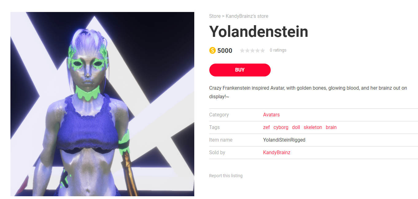 Sansar Store Spotlight: The First Custom Avatars Have Appeared in the ...