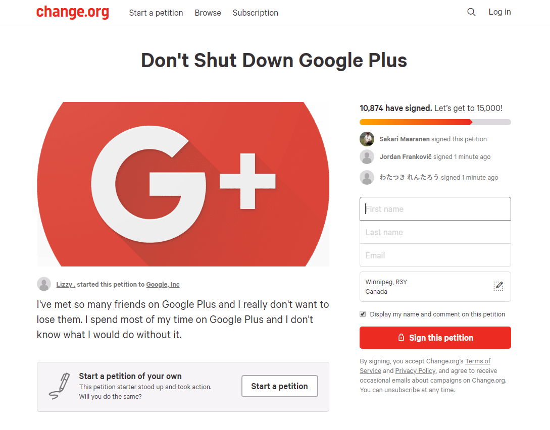 UPDATED: Google Is Finally Yanking the Plug on the Failed Google+ ...