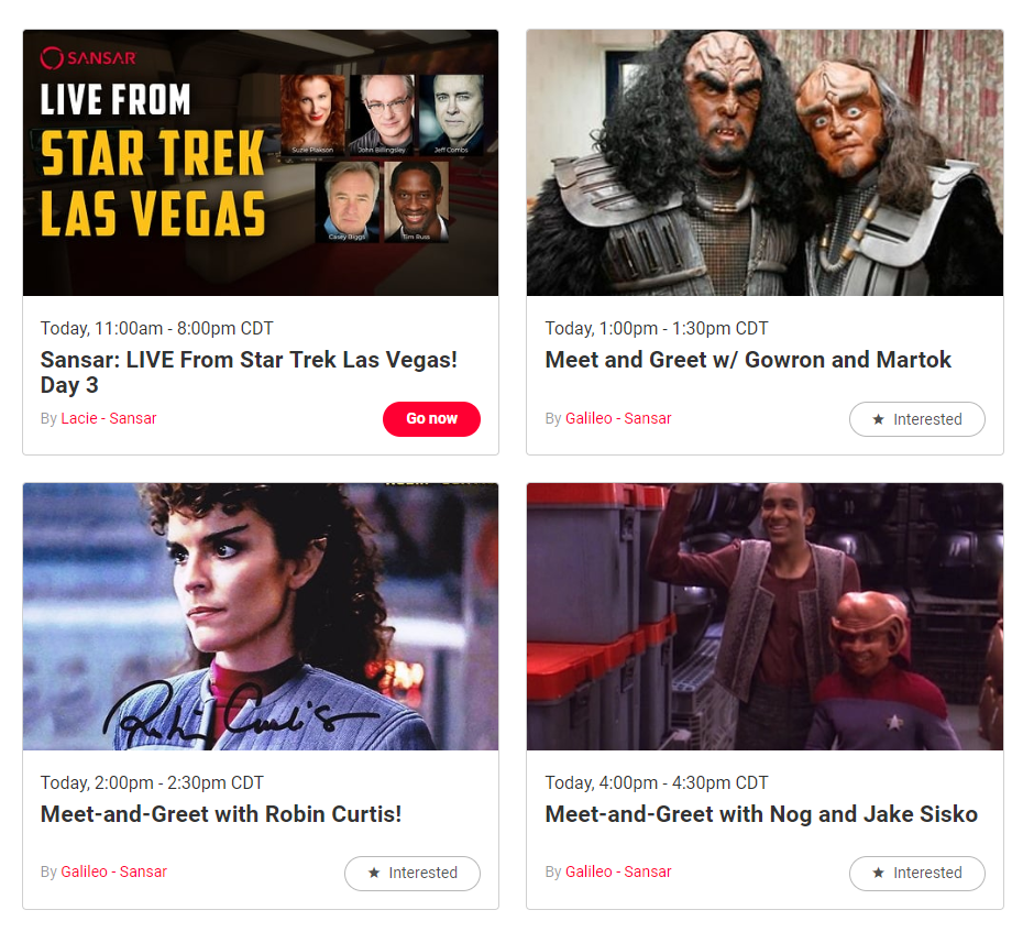 Sansar at the Star Trek Convention in Las Vegas – Ryan Schultz