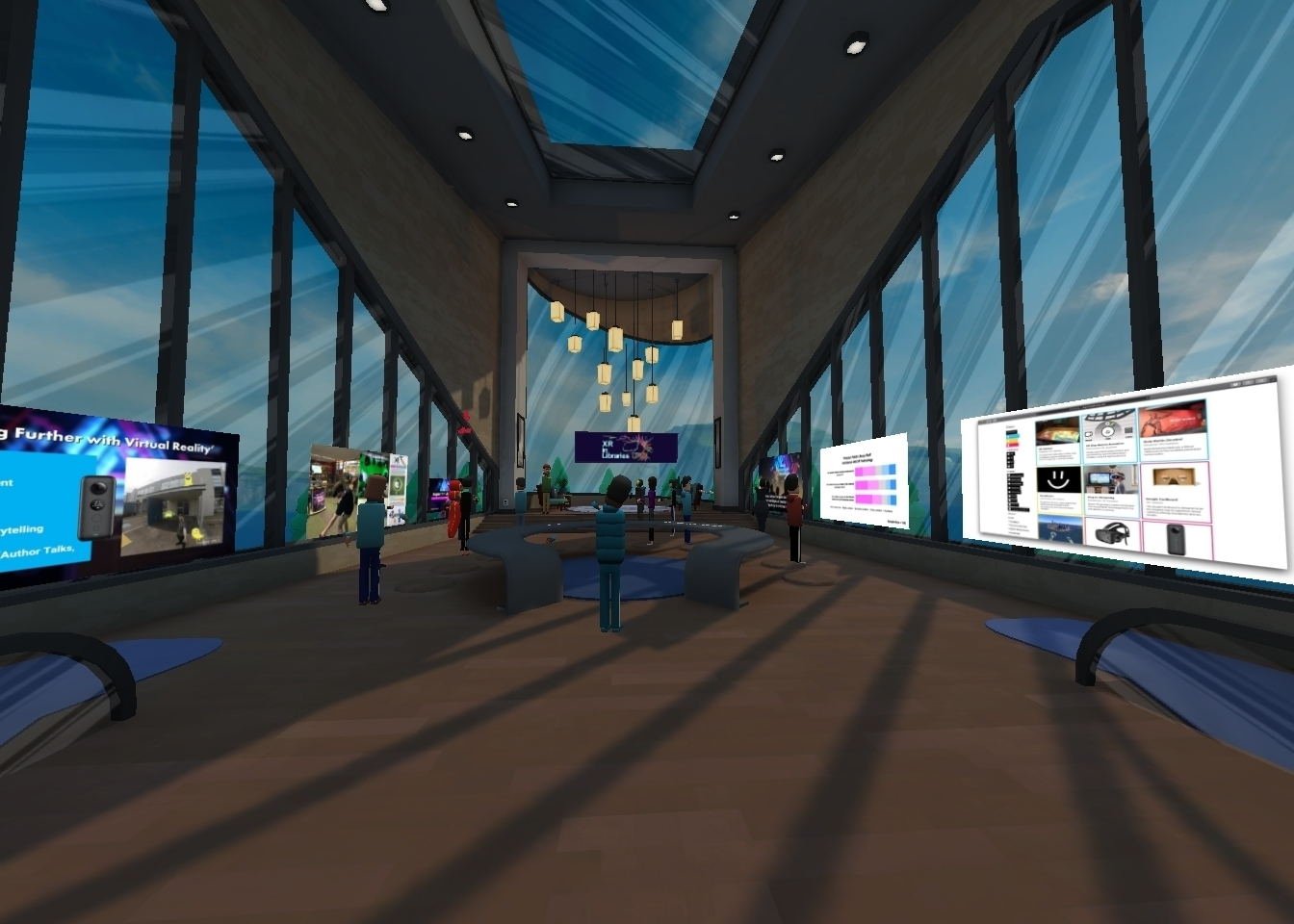 Pictures from Yesterday’s Libraries in XR Meetup in AltspaceVR – Ryan Schultz