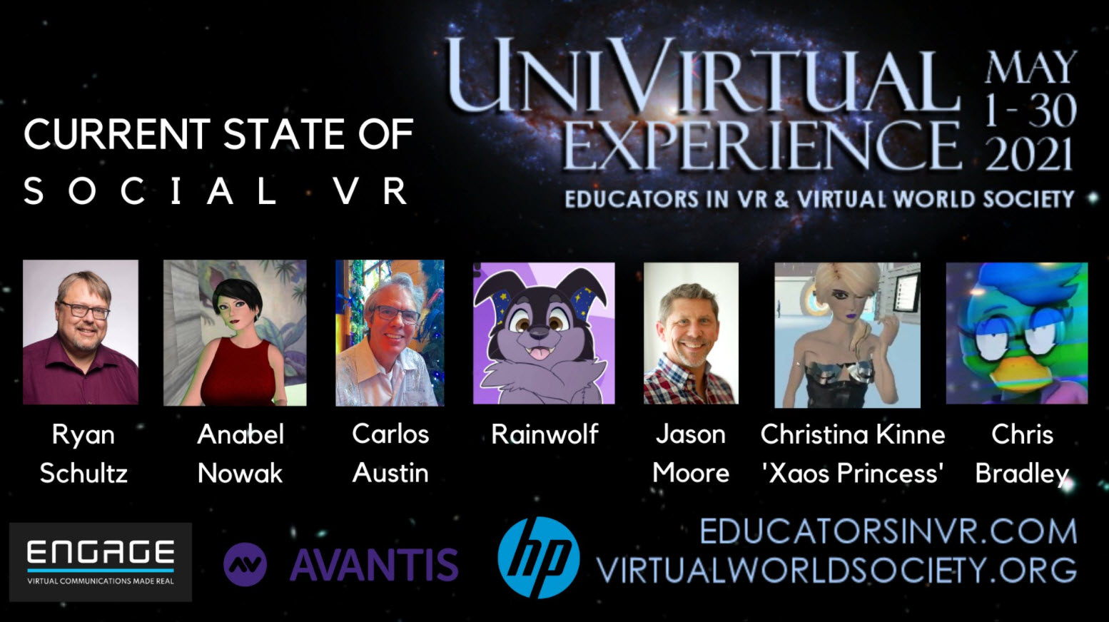 UPDATED! Today at the UniVirtual Experience Conference in AltspaceVR: A Panel Discussion on the ...