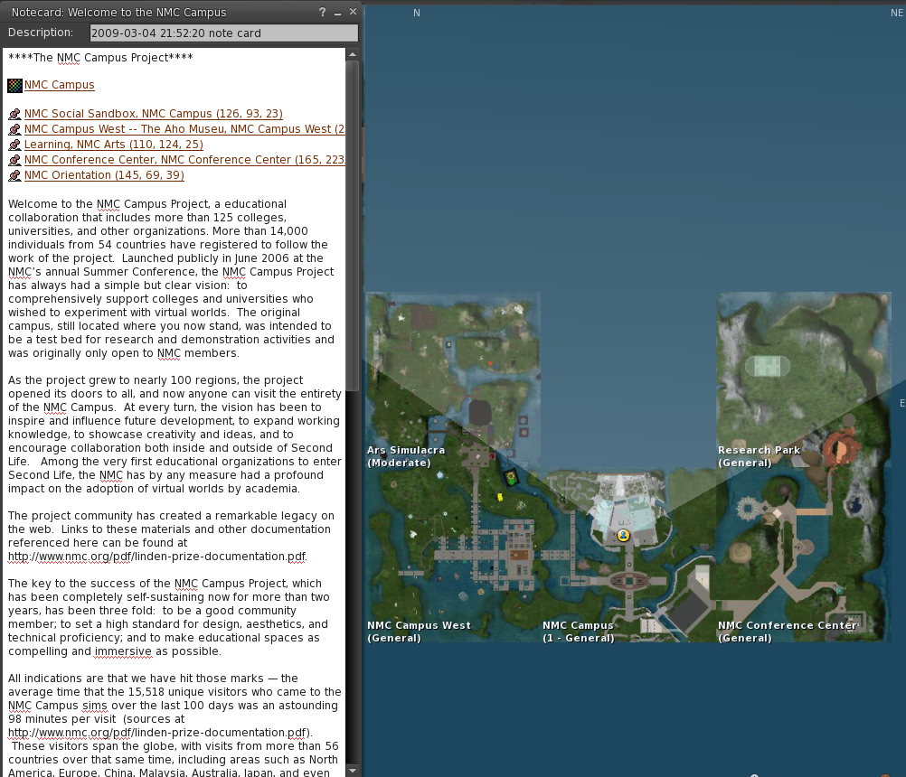 Sixteen Years of Second Life Landmarks: A Trip Down Memory Lane – Ryan ...